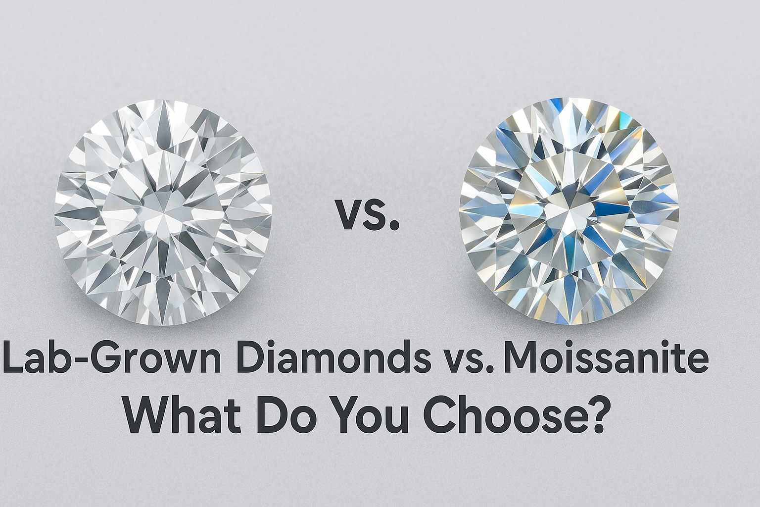Lab-Grown Diamonds vs Moissanite: Key Differences & Which to Choose ...